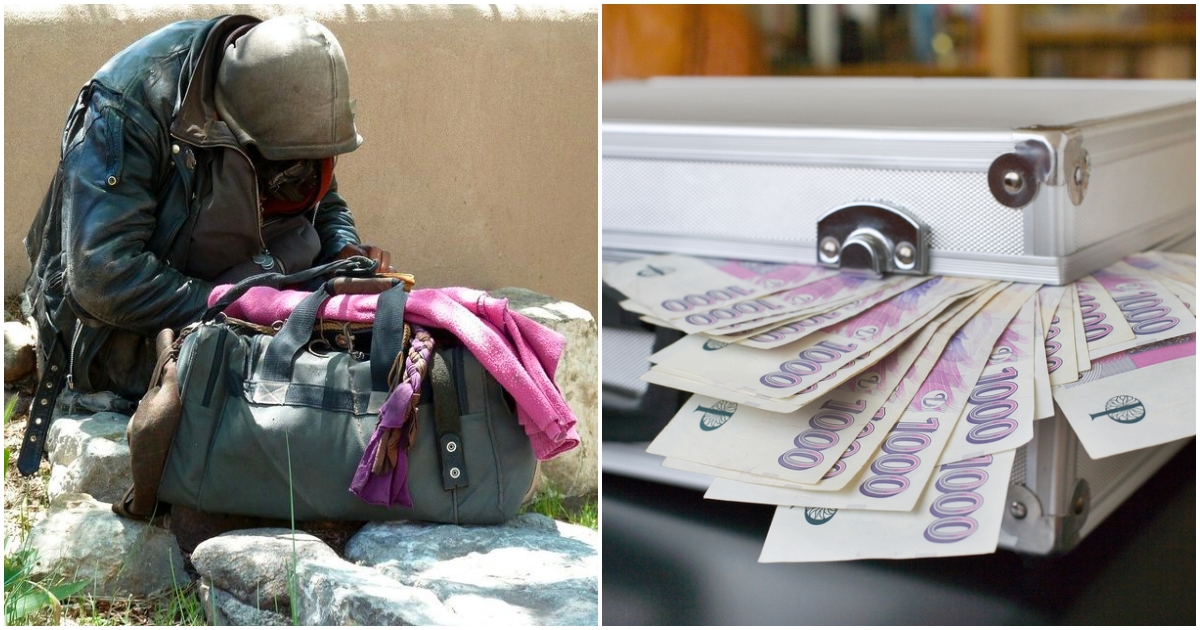 Za vrácený šek dostal bezdomovec nový život | Světkreativity