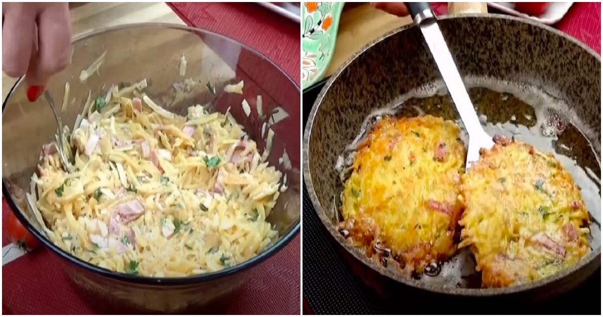 Recept na smažené bramboráky se slaninou - Světkreativity