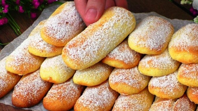 Domácí piškoty jako z profi cukrárny! Babiččin recept zdarma