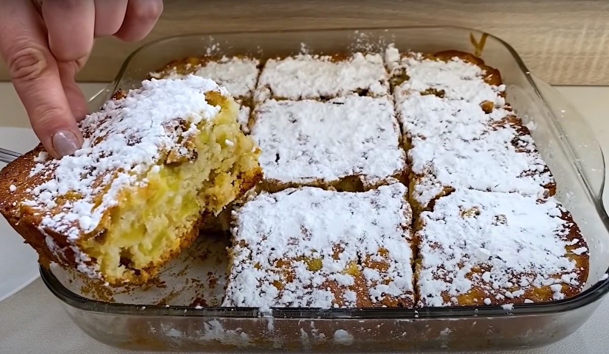 Skvělá buchta z jablek a ořechů | Světkreativity