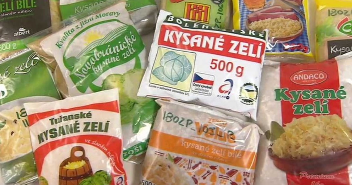 Oblíbený obchodní řetězec v maléru: Z prodeje stahuje kysané zelí