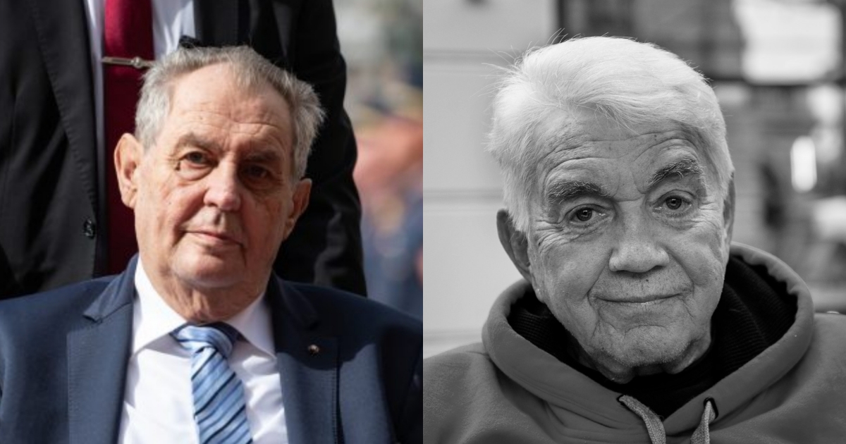 Miloše Zemana zasáhla smutná zpráva o Jiřím Krampolovi