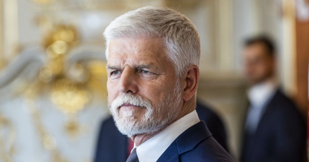 Petr Pavel na Pražském hradě přivítal Hřiba, Okamuru a Macinku