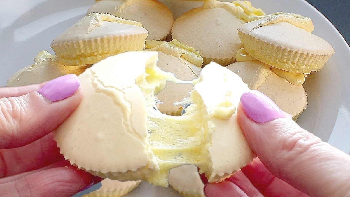 Recept na sladké košíčky, k nimž potřebujete jen dvě suroviny