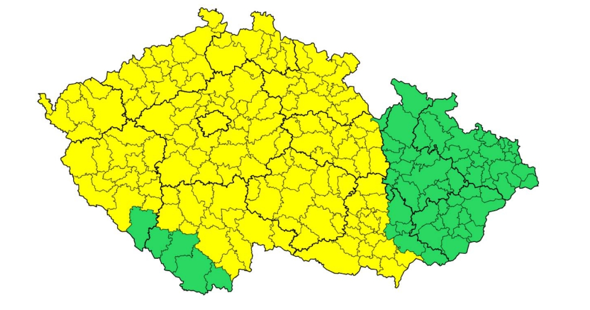 Meteorologové varují před zvratem počasí, který nastane o víkendu