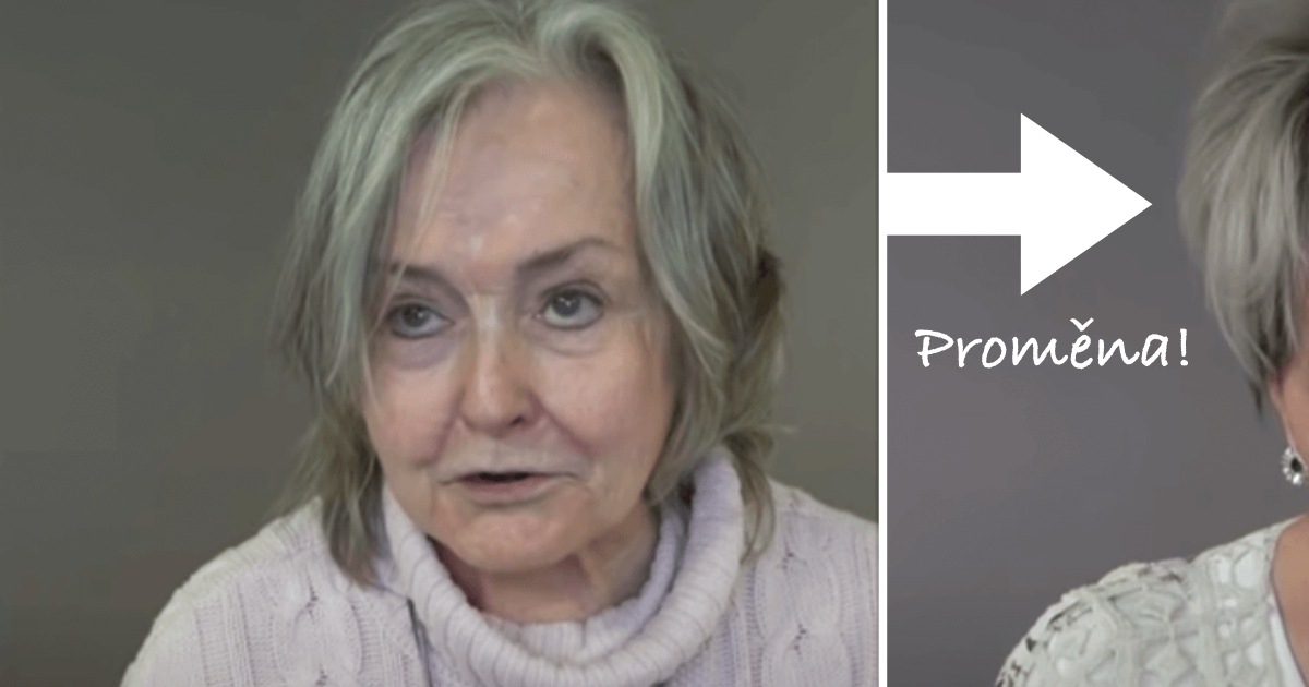 80letá babička změnila svůj vzhled i život | Světkreativity