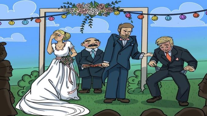 Jste geniální člověk? Najděte na obrázku schovaný snubní prsten