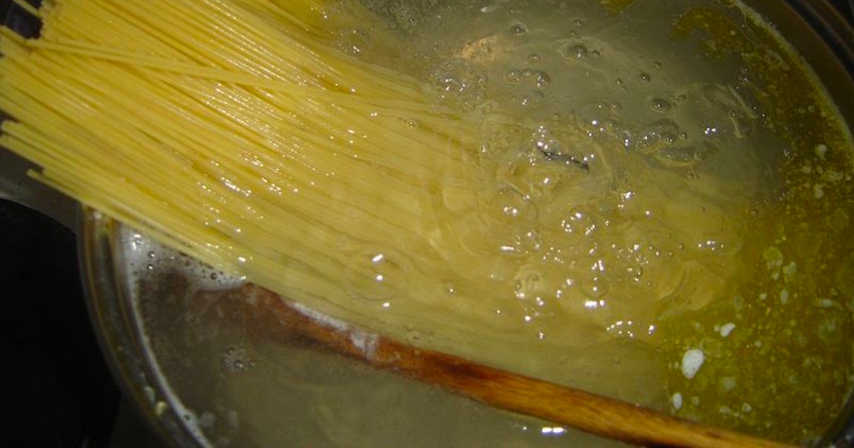 Vodu z těstovin lze použít k dalším účelům | Světkreativity